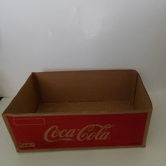 Coca Cola | Storage & Organization | Coca Cola Sturdy Cardboard ...